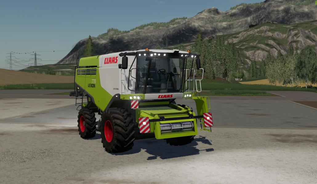 Claas Lexion 770 Moissonneuse-batteuse v2.0 FS19 | Farming Simulator 22 ...